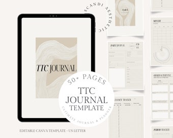 Fertility Planner TTC Journal - Etsy