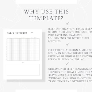 Baby Sleep Log Book, Sleep Tracker, Sleep Training Chart, Daily Baby ...