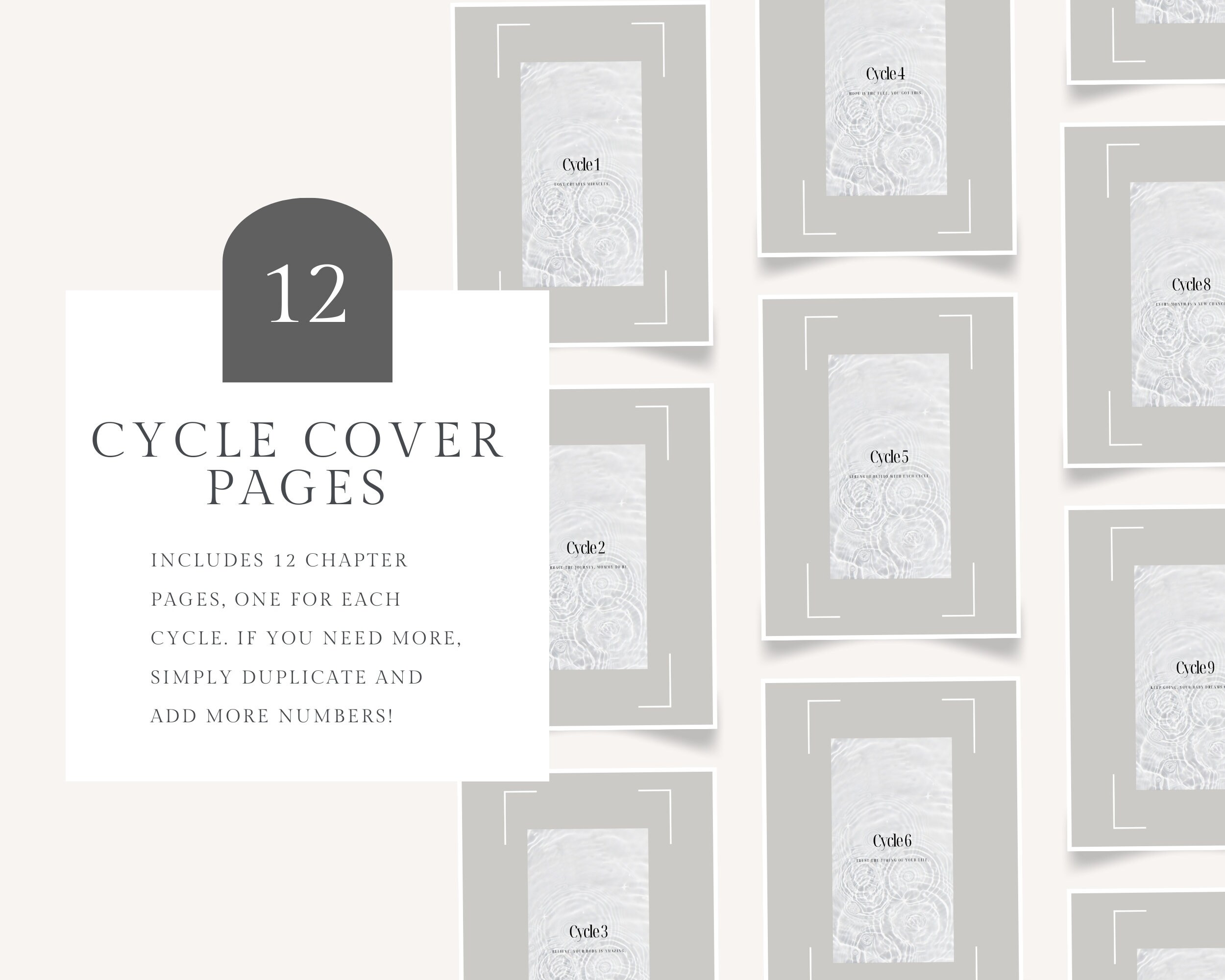 TTC Journal Printable Fertility Planner TTC Chart Ovulation Test ...