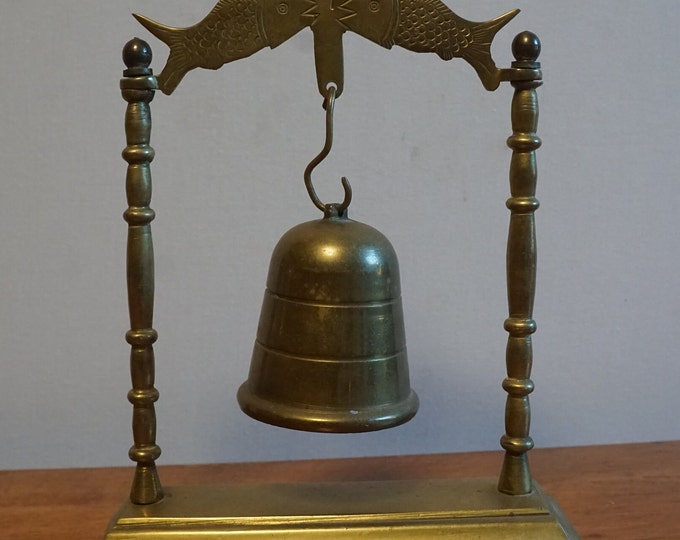 Brass Bell on Stand Temple Bell Brass Home and Living - Etsy