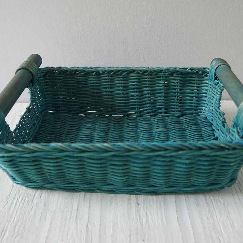 Wood and Aqua - Etsy