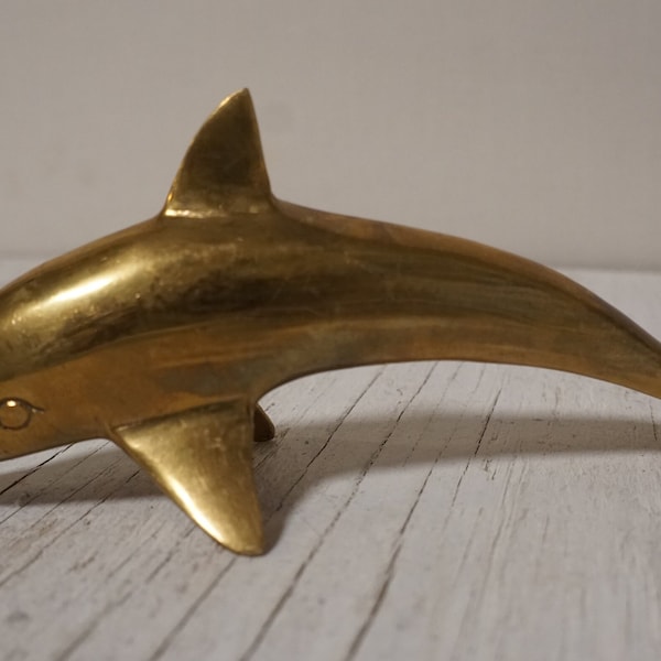 Brass Dolphins - Etsy