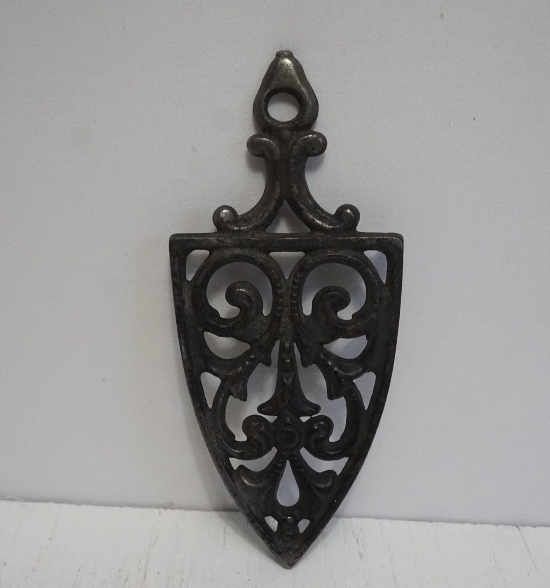 Vintage Cast Iron Trivet Potholder Pot Rest - Etsy
