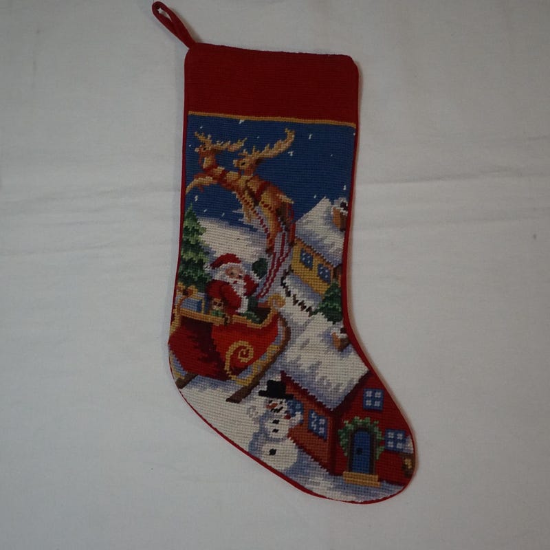 Needlepoint Stocking Kit - Etsy