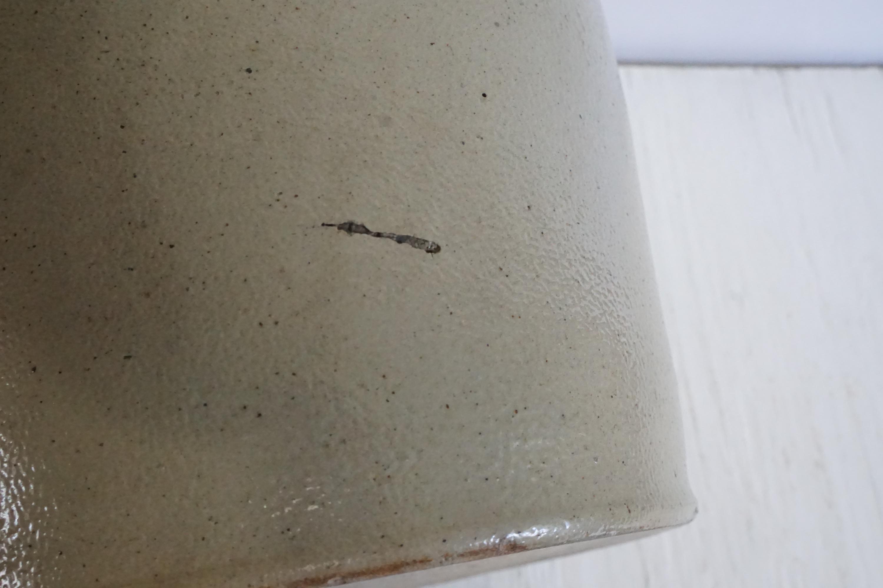 Antique Stoneware Pottery Jar, LYONS Pottery Jar Preserve Jar With ...