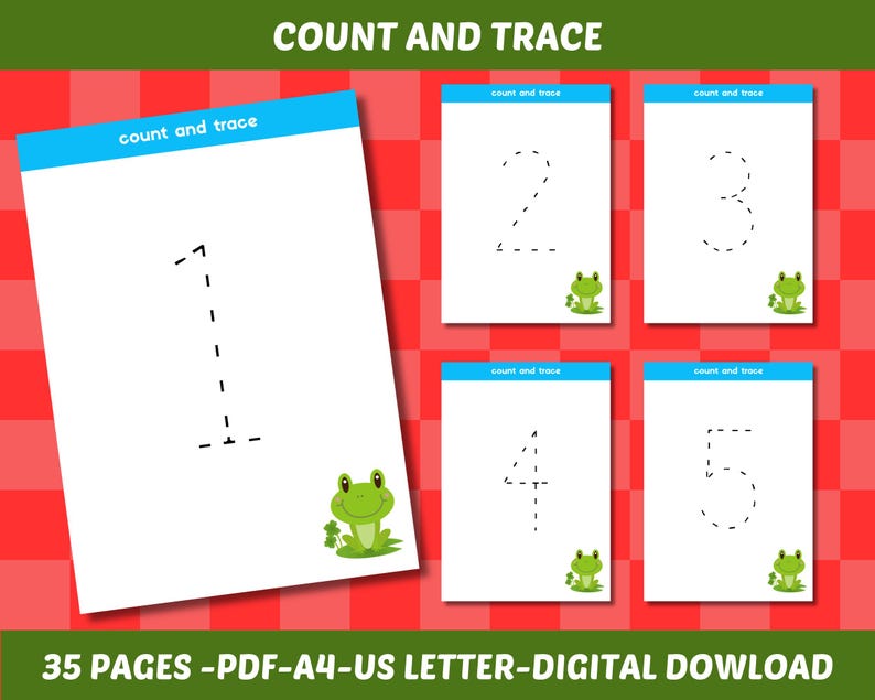 Printable Letter Tracing Pages for Kids Dotted Line Alphabet Learning ...