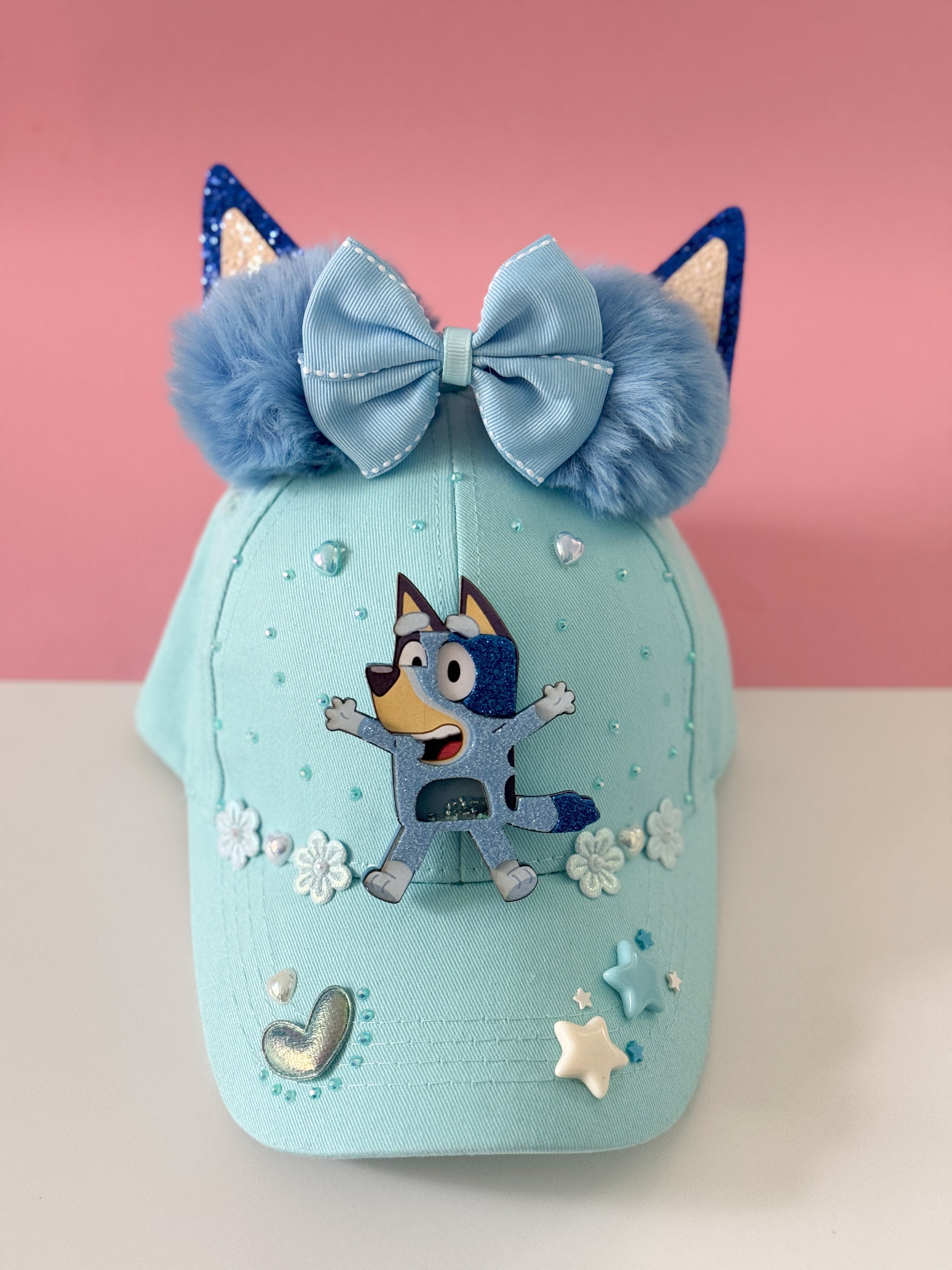 Bluey Kids Hat, Kids Baseball Cap, Custom Kids Hats, Summer Accessories ...