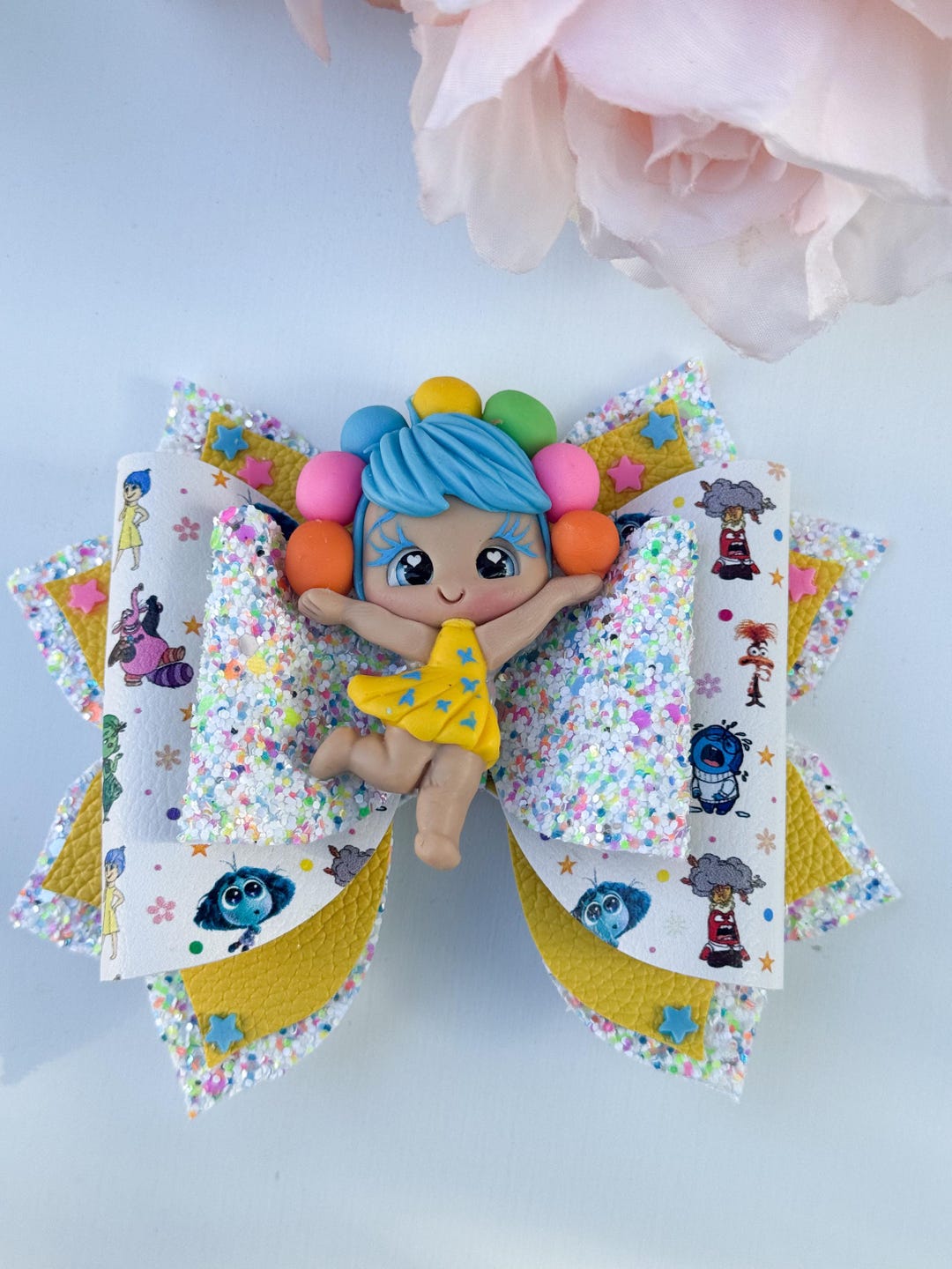 Emotions Bow. Character Bows, Emotion Bows, Hair Bow, Hair Accessories ...