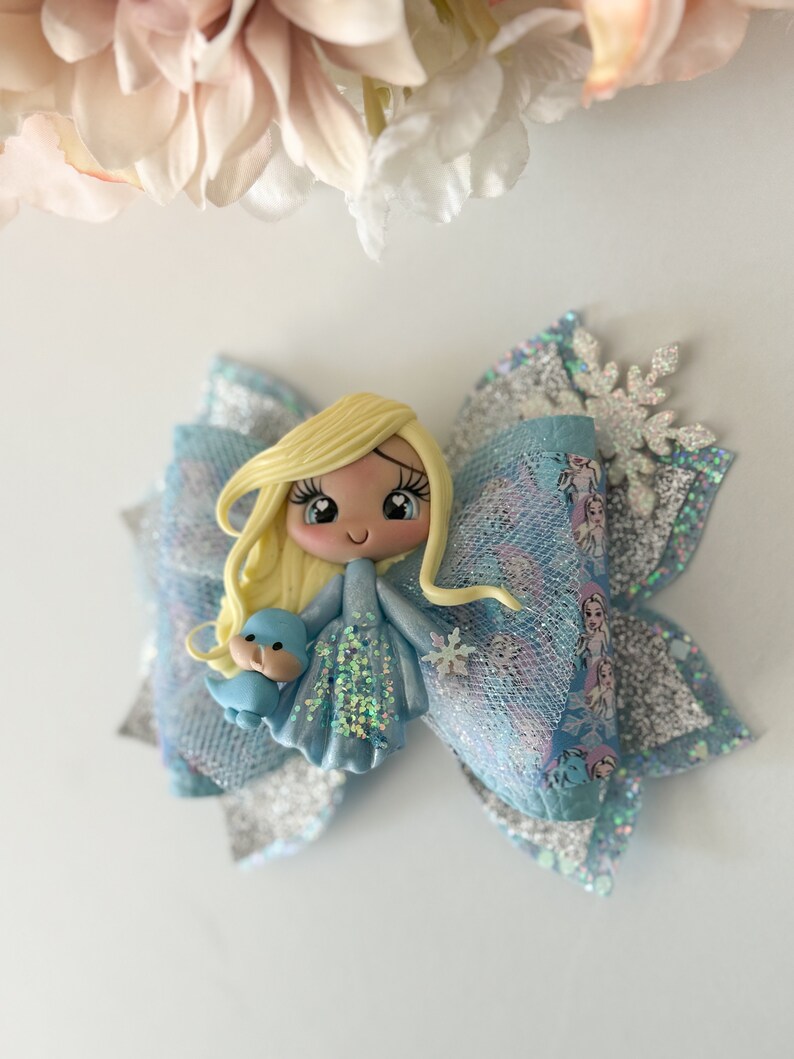 Frozen Bow , Characters Bows, Frozen Birthday , Hair Accessories ...