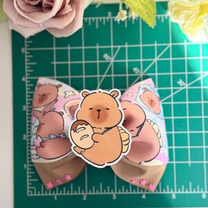Capybara Bows. Ribbon Bows, Hair Bow, Hair Accessories , Trending ...