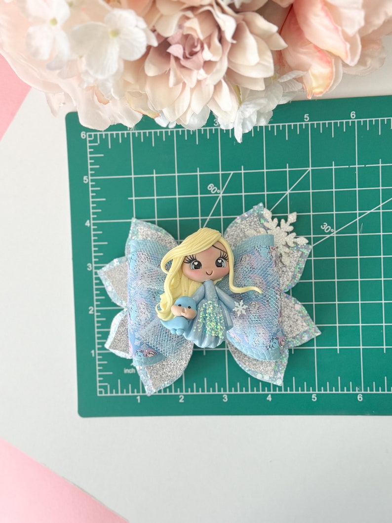Frozen Bow , Characters Bows, Frozen Birthday , Hair Accessories ...