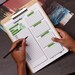 Modern Colorful Daily & Weekly Printable Planner, Monthly Undated Goal ...