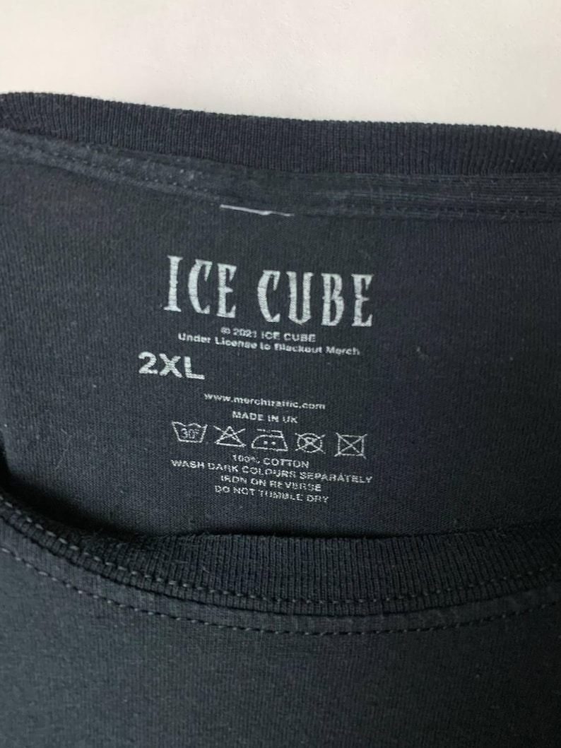 Vintage Beautiful Ice Cube Shirt Mens 2XL Impala Death Row Records Rap ...