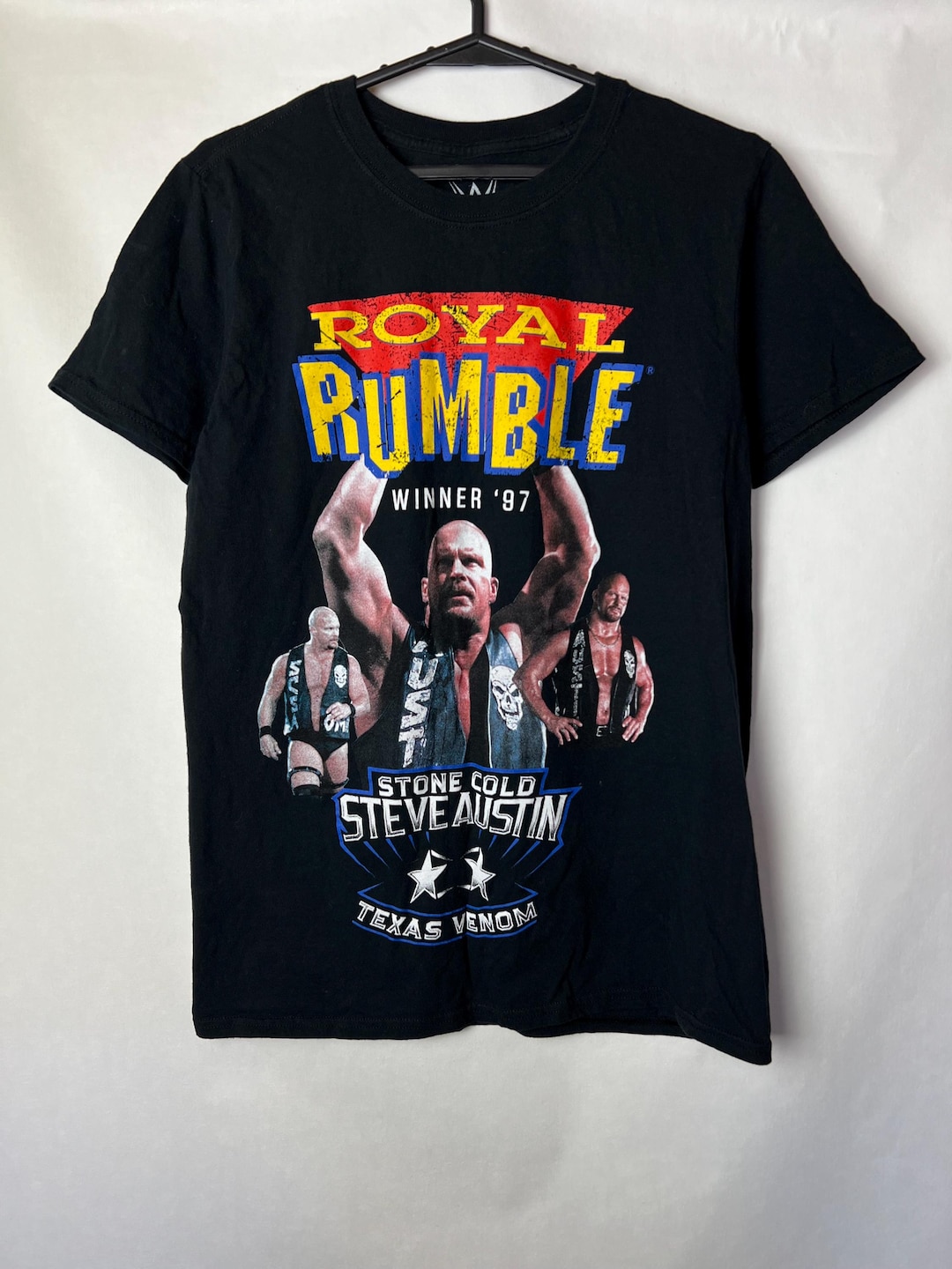 Vintage Y2K WWE WWF Stone Cold Steve Austin Royal Rumble Winner 1997 T ...