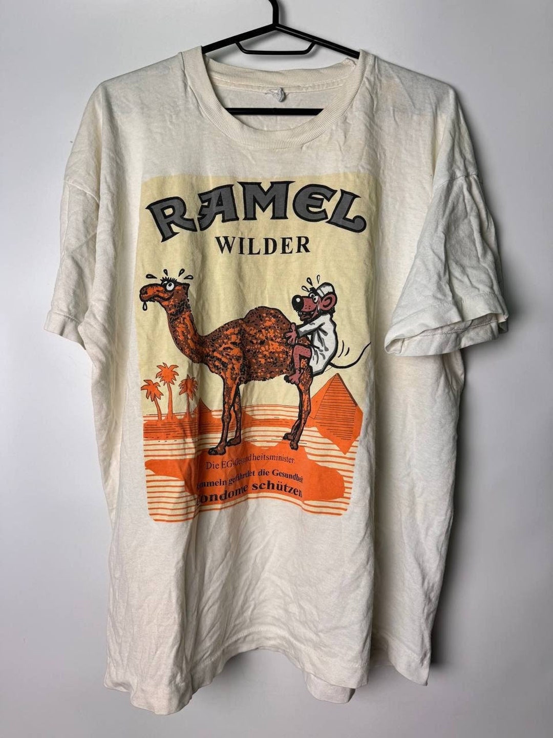 Camel Ramel Crazy Vintage Humor Funny T-shirt Size XL Men - Etsy