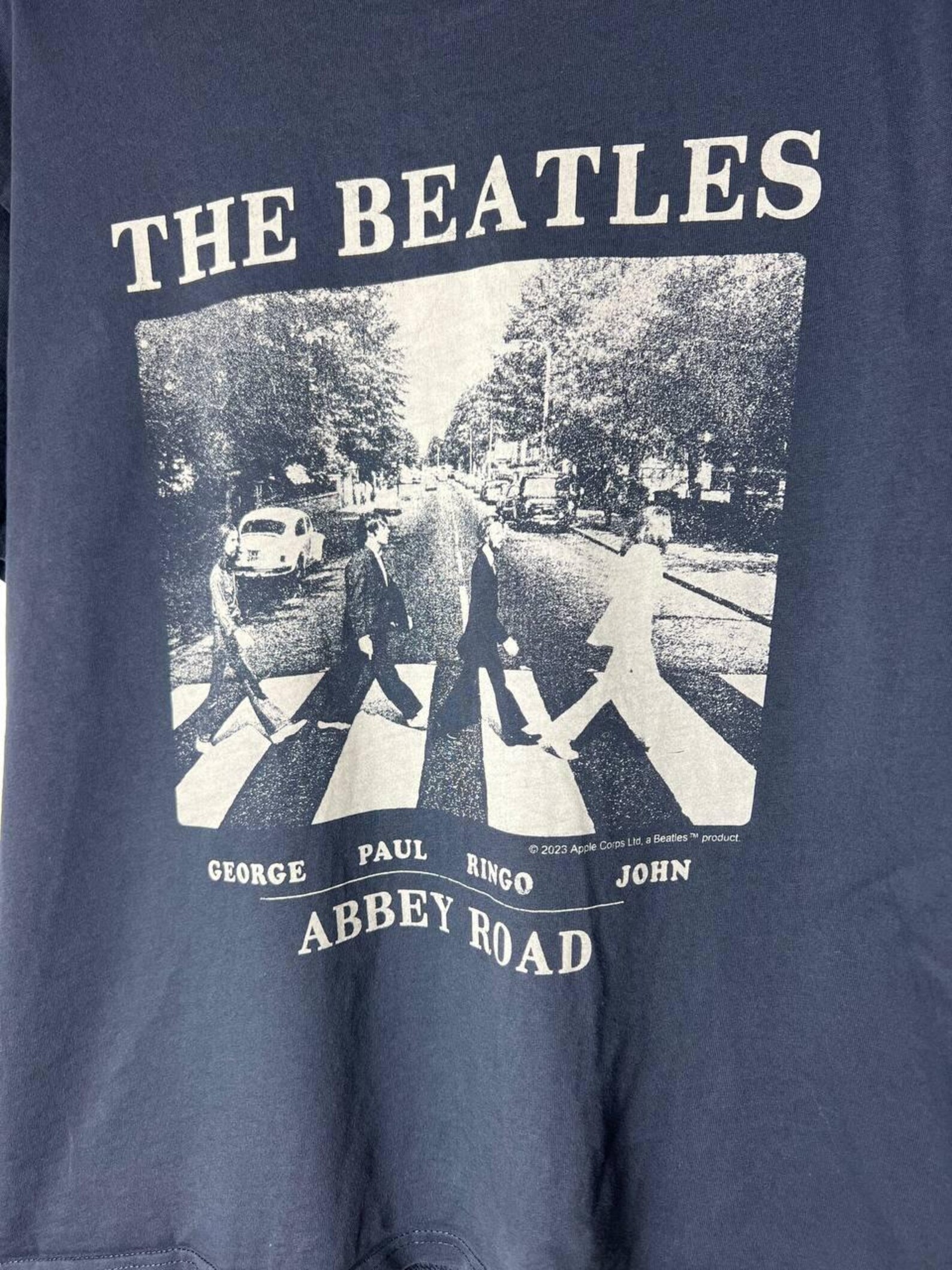 Vintage Y2K Style the Beatles Abbey Road Album Photo T Shirt Classic Rock Tee Merch Rock Band ...