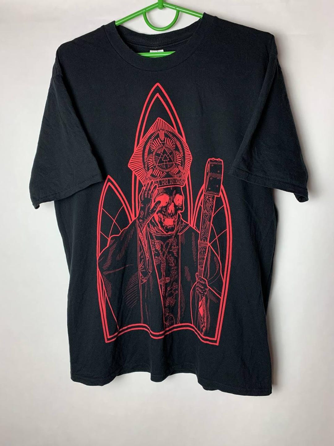 Vintage Skull T Shirt Rock Tee Size L Mens FREE SHIPPING - Etsy