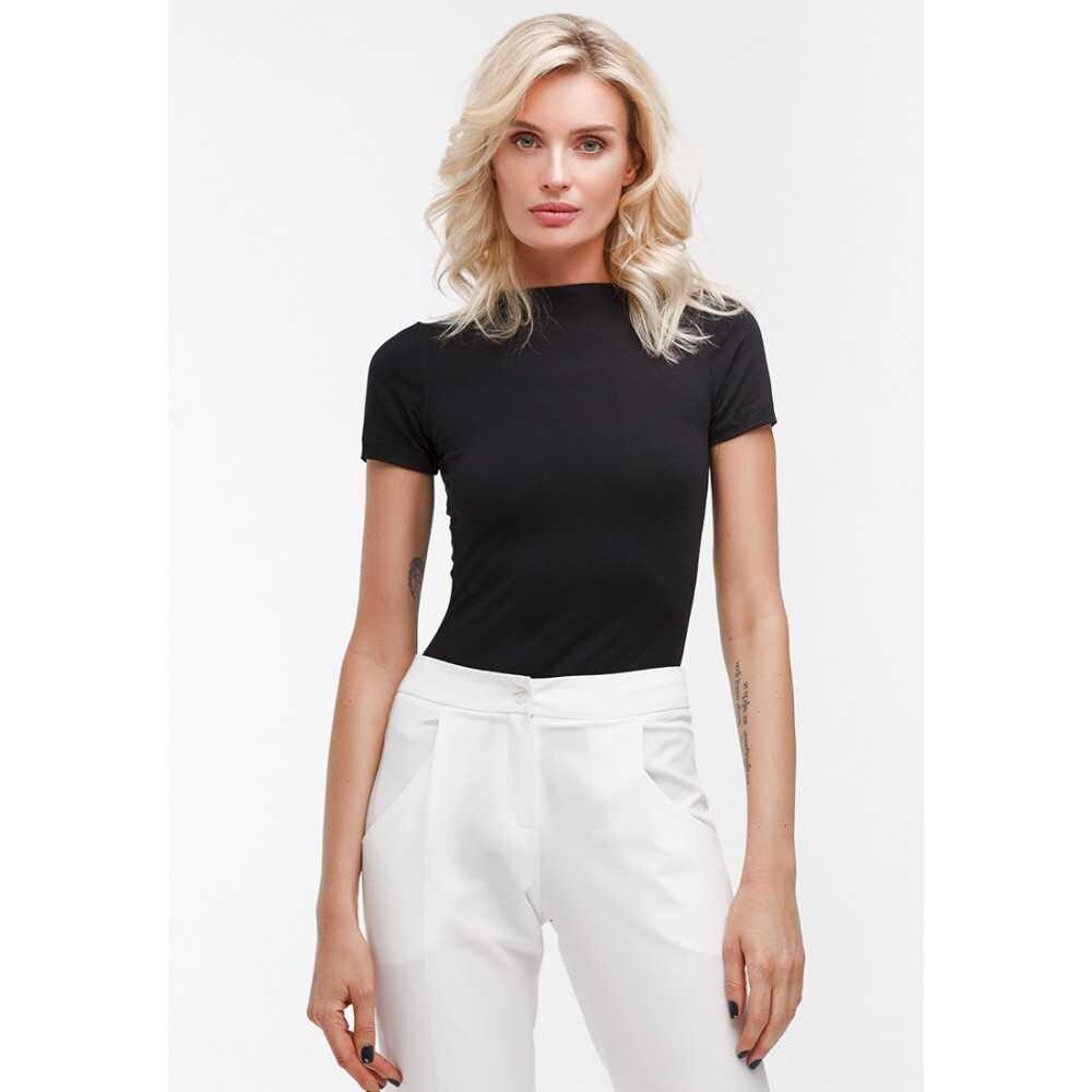 Women Bodysuit Cotton Short Sleeve,women's Casual Slim Fit Top, Crew ...