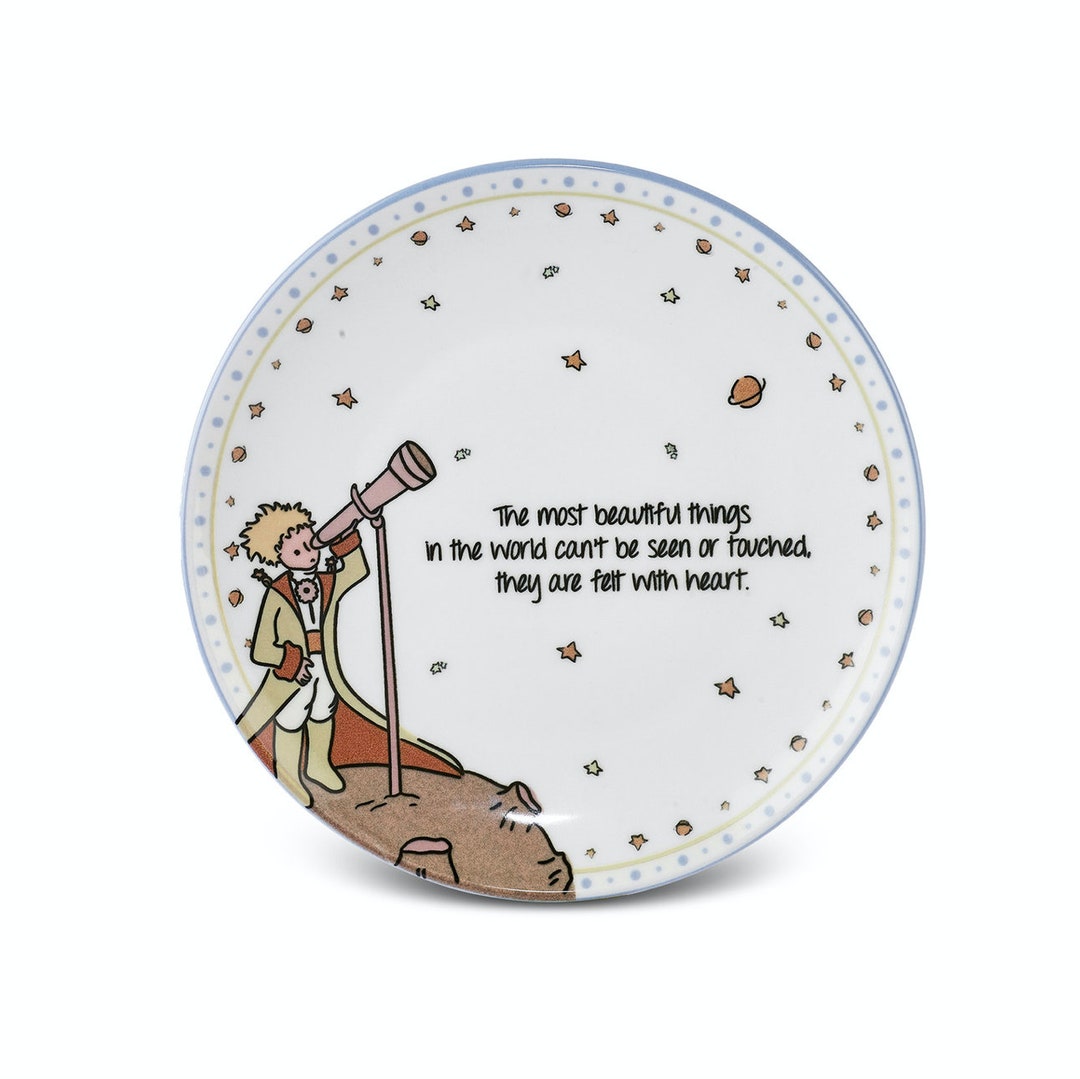 Handmade Premium Little Prince Ceramic Plate, Special Gift Ideas, Wall ...