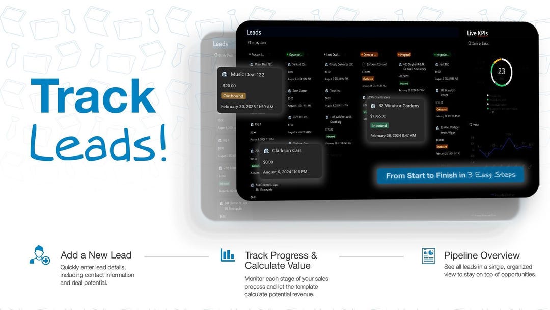 Notion Sales CRM Template | Lead Tracker, Forms, Reporting - Etsy