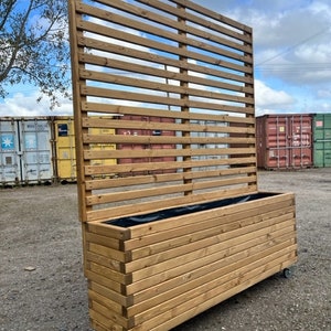 Custom Made Wooden Planters - Etsy UK