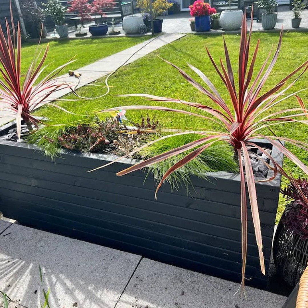 Long Wooden Planters Bespoke Sizes - Etsy UK