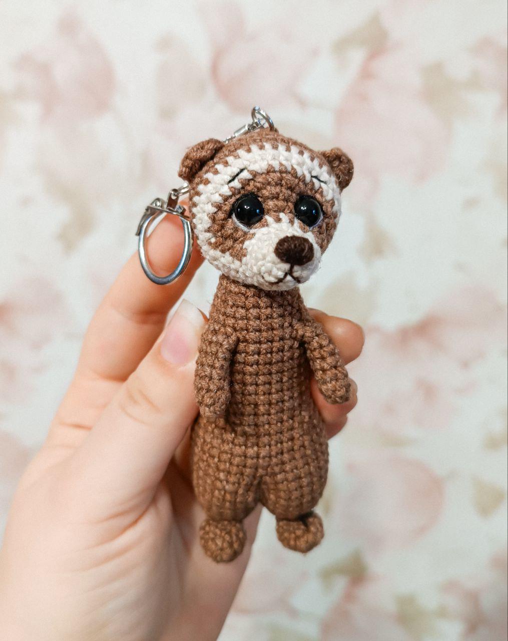 Small Animal Crochet Toy - Ferret Crochet Pattern, Handmade Ferret ...