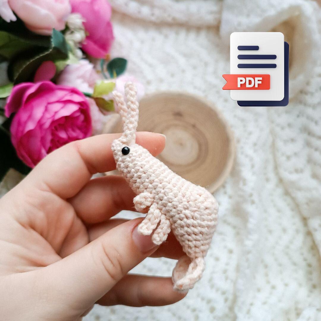 Crochet Shrimp Pattern, Amigurumi Sea Animal PDF Tutorial, DIY Ocean ...