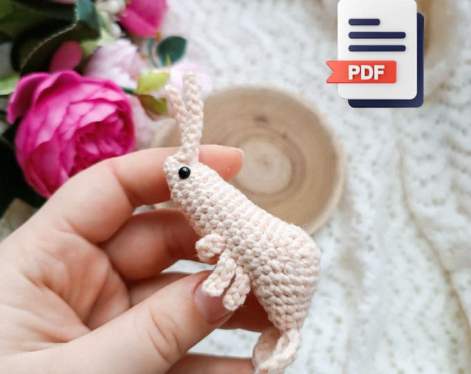 Crochet Pattern Prawn Shrimp Food Plushies Sea Animals Amigurumi Easy ...