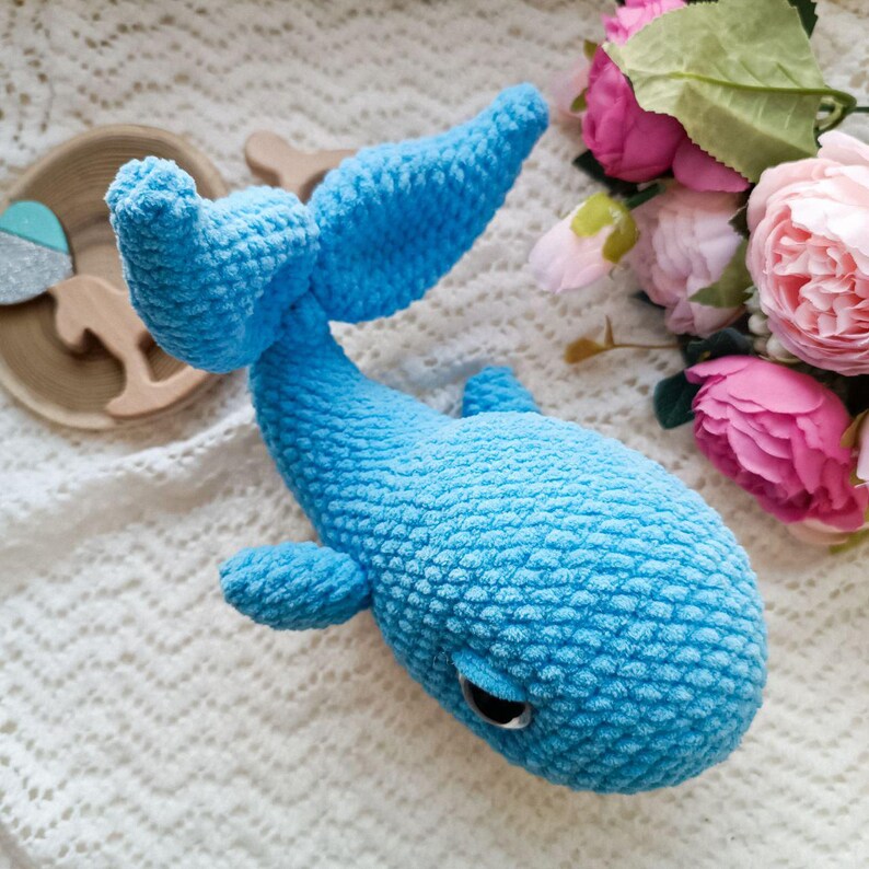 Amigurumi Whale Crochet Pattern: Plush Toy DIY (PDF Pattern) - Etsy
