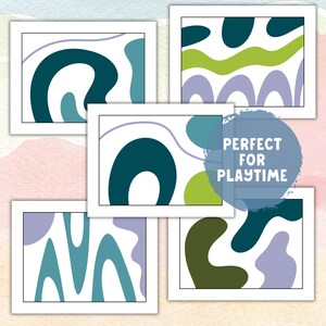 Reggio-inspired Loose Parts Pattern Mats | Printable Playdough Activity ...