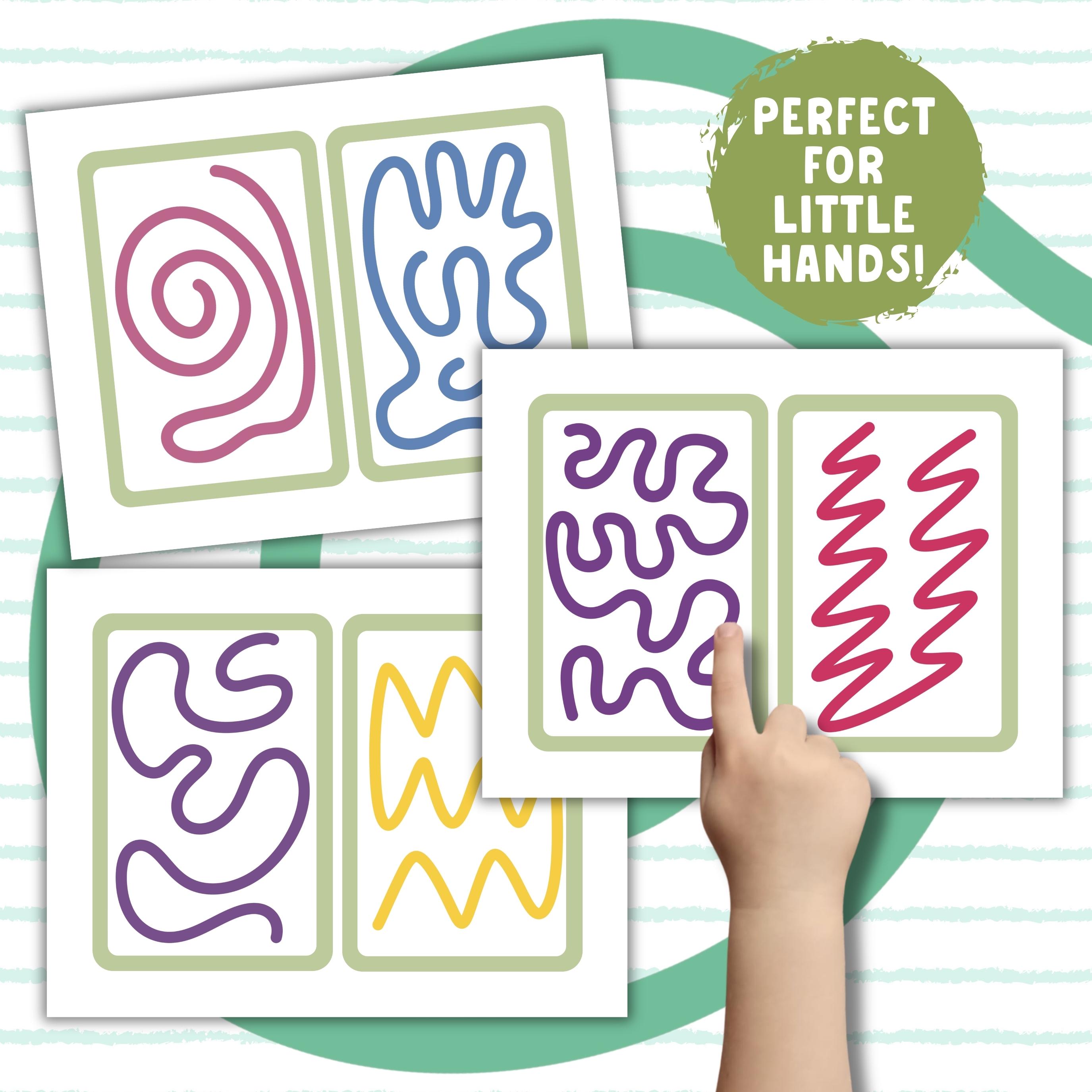 Finger Tracing Cards: Calming Mindfulness Activity (PDF) - Etsy