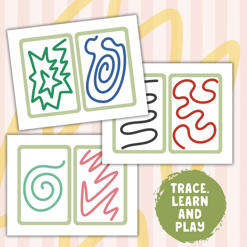 Finger Tracing Cards | Calm Down Corner | Calming Activity Flashcards ...