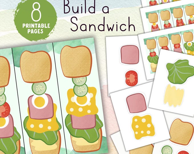 Can You Build a Sandwich - Etsy Canada