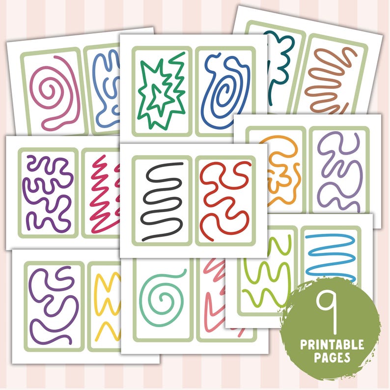 Finger Tracing Cards | Calm Down Corner | Calming Activity Flashcards ...