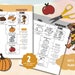 FALL Movement Cube, Printable Autumn Movement Activity, Excercise ...