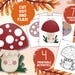Mushroom Nature Activity Pages for Toddlers, Printable Preschool ...