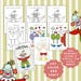 Clown Paper Doll Printable Craft: Dress-up Activity (PDF) - Etsy