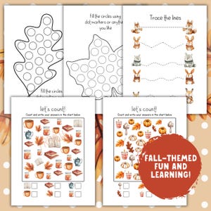 Fall Workbook for Kids | Autumn-themed Learning Activities & Fun ...