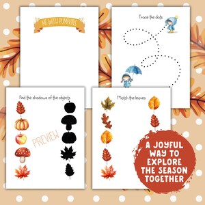 Fall Workbook for Kids | Autumn-themed Learning Activities & Fun ...
