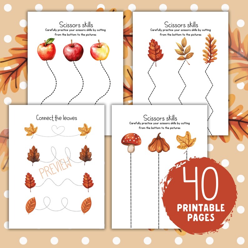 Fall Workbook for Kids | Autumn-themed Learning Activities & Fun ...