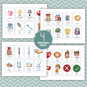32 Communication Cards | ASD Autism | Printable Speech & Language ...