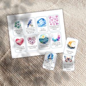 Bible Lunchbox Notes Christian Lunchtime, Christian Affirmation Cards ...