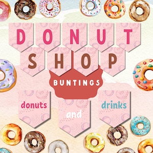 Donut Shop Pretend Play Activity | Printable Donut Day | Imaginative ...