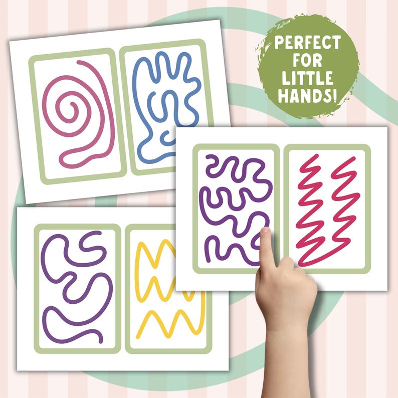 Finger Tracing Cards | Calm Down Corner | Calming Activity Flashcards ...