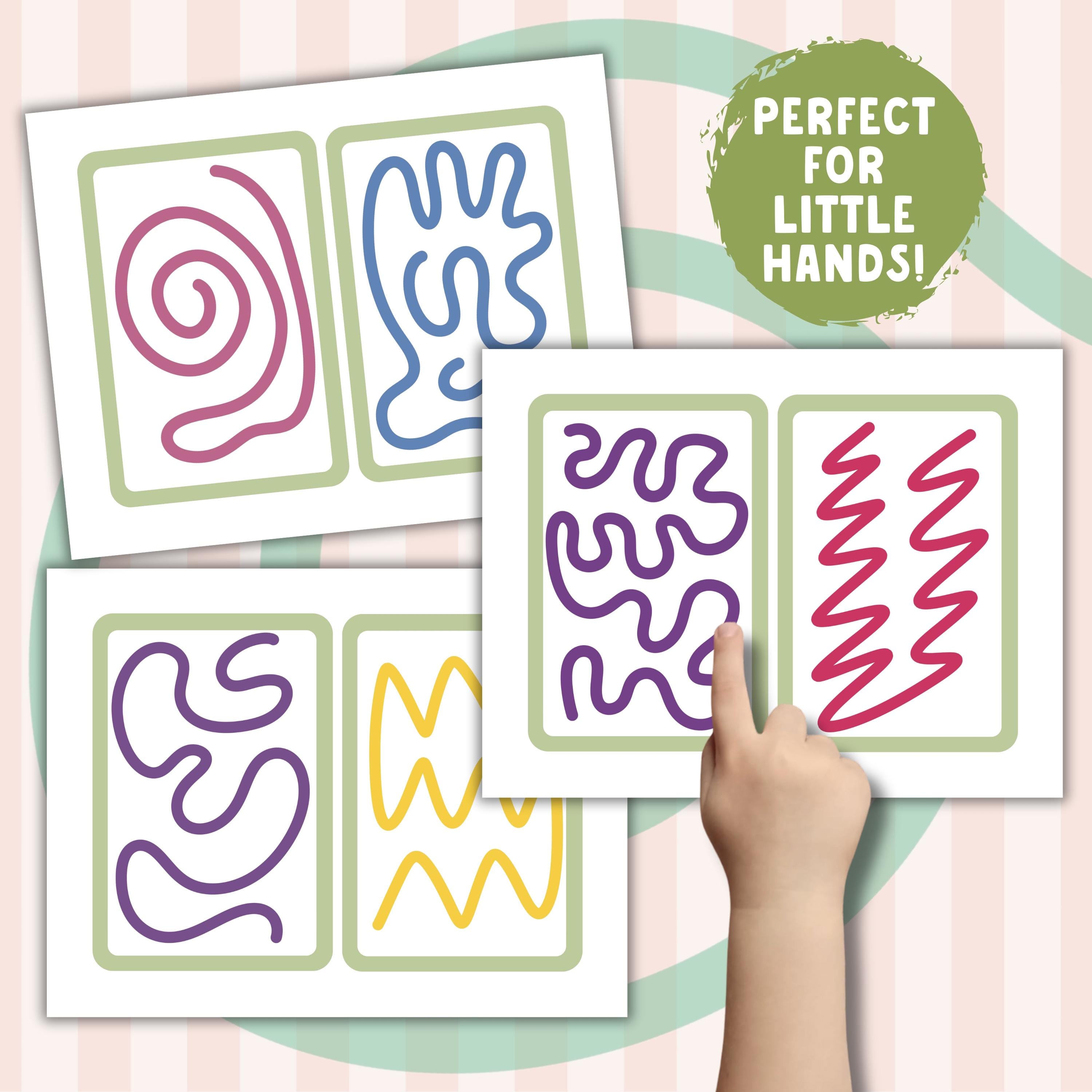 Finger Tracing Cards | Calm Down Corner | Calming Activity Flashcards ...