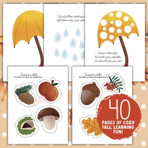 Fall Workbook for Kids | Autumn-themed Learning Activities & Fun ...