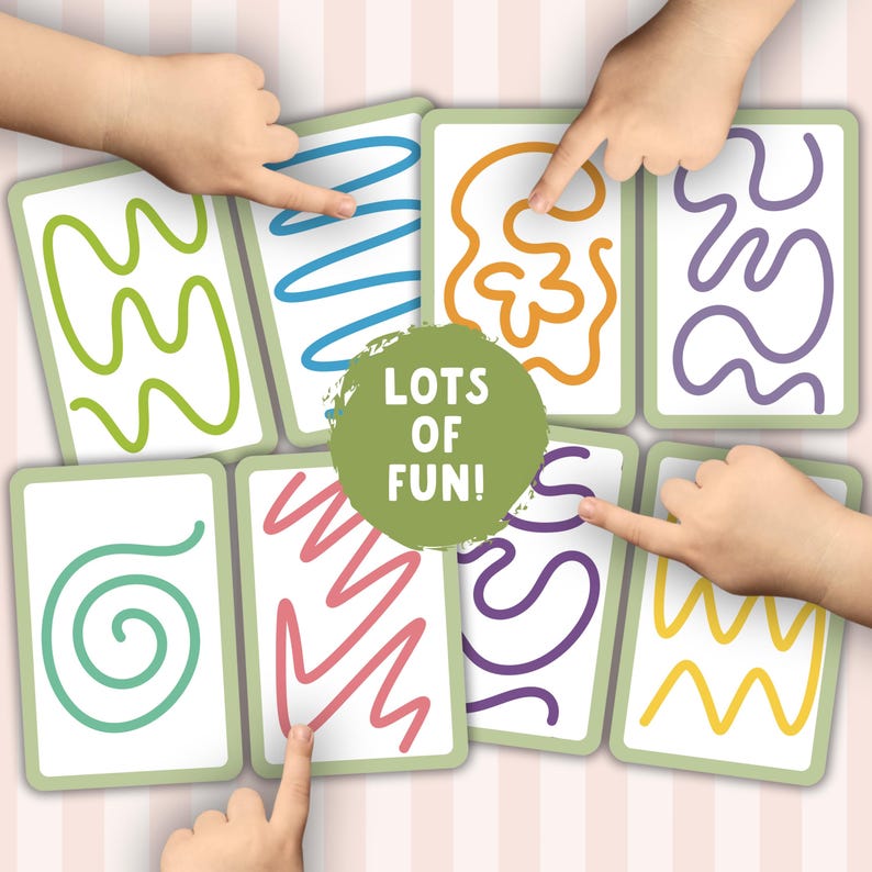 Finger Tracing Cards | Calm Down Corner | Calming Activity Flashcards ...