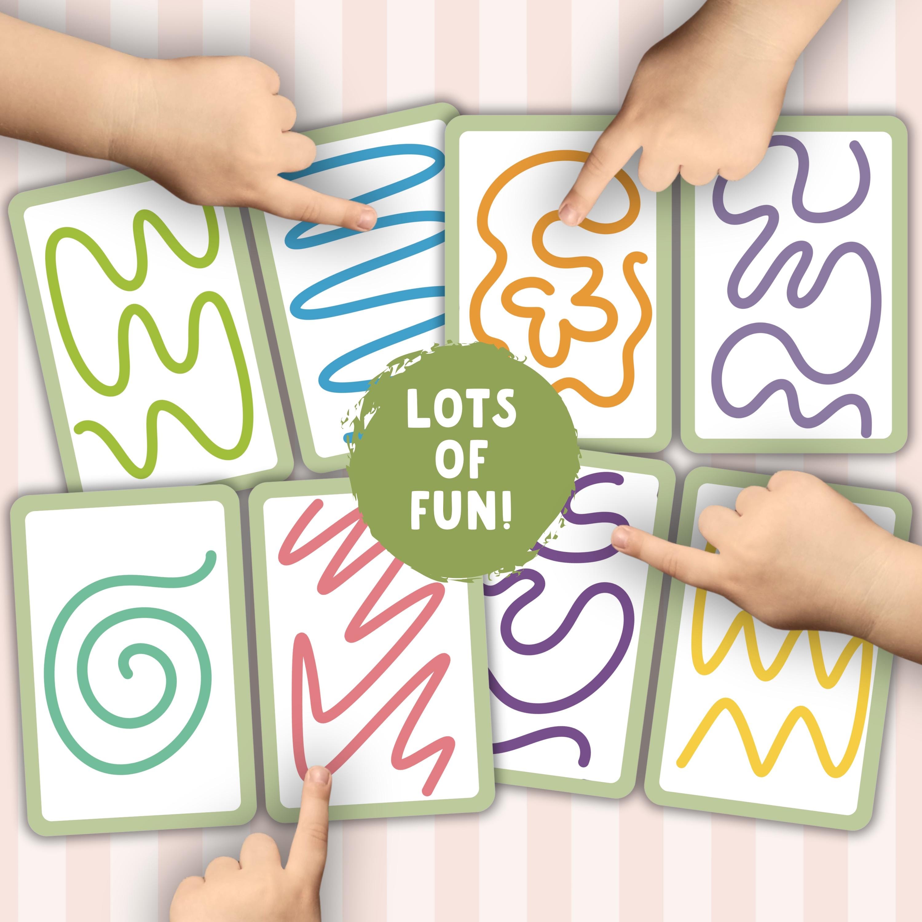 Finger Tracing Cards | Calm Down Corner | Calming Activity Flashcards ...