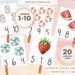 1-20 Animals Number Cards, Printable Activity Number Cards 1-20, Early ...